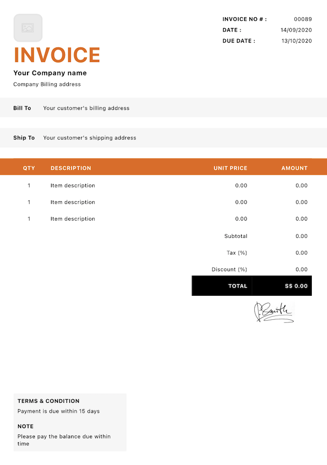 Deskera - Document Generator