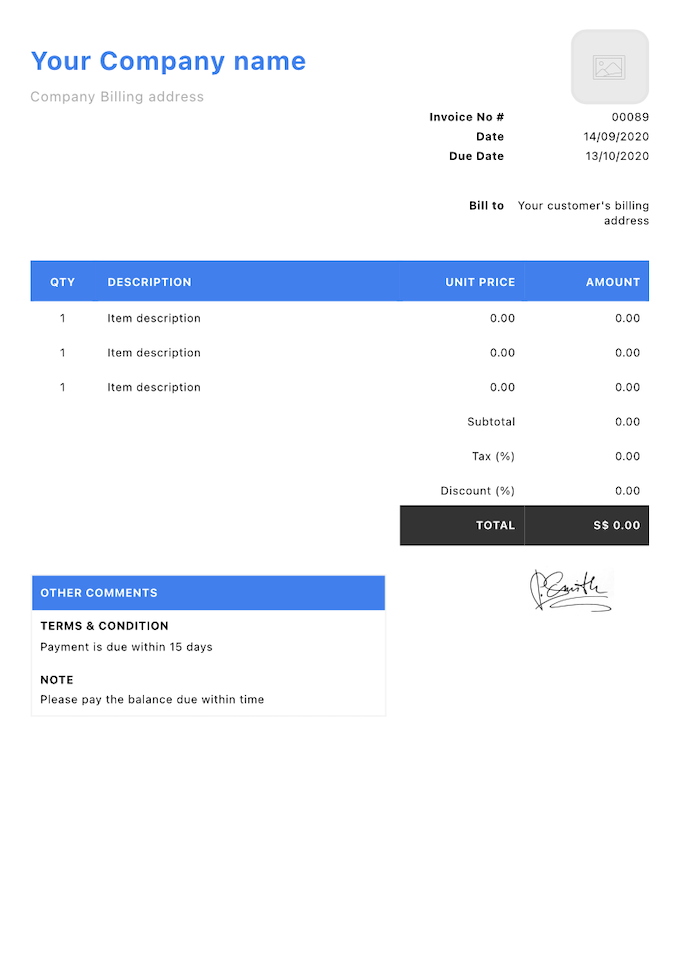 Deskera - Document Generator